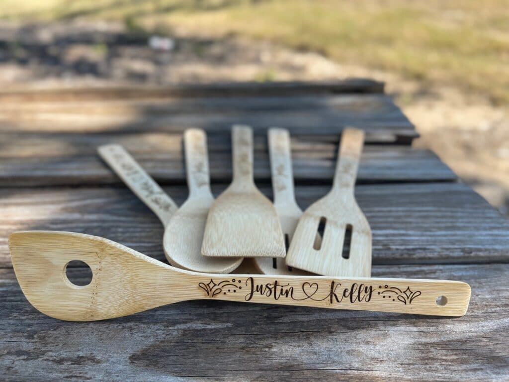 Custom Wooden Bamboo Spoons - Bamboo Cooking Spoons